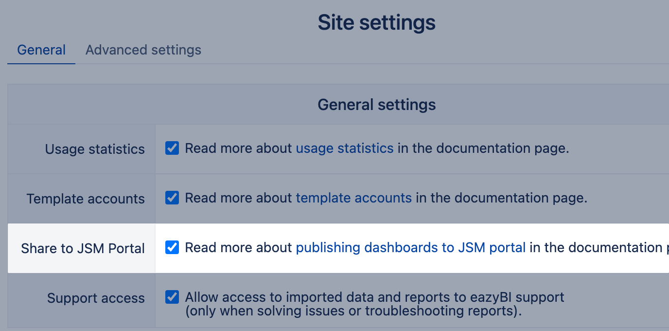 Publish In JSM Portal