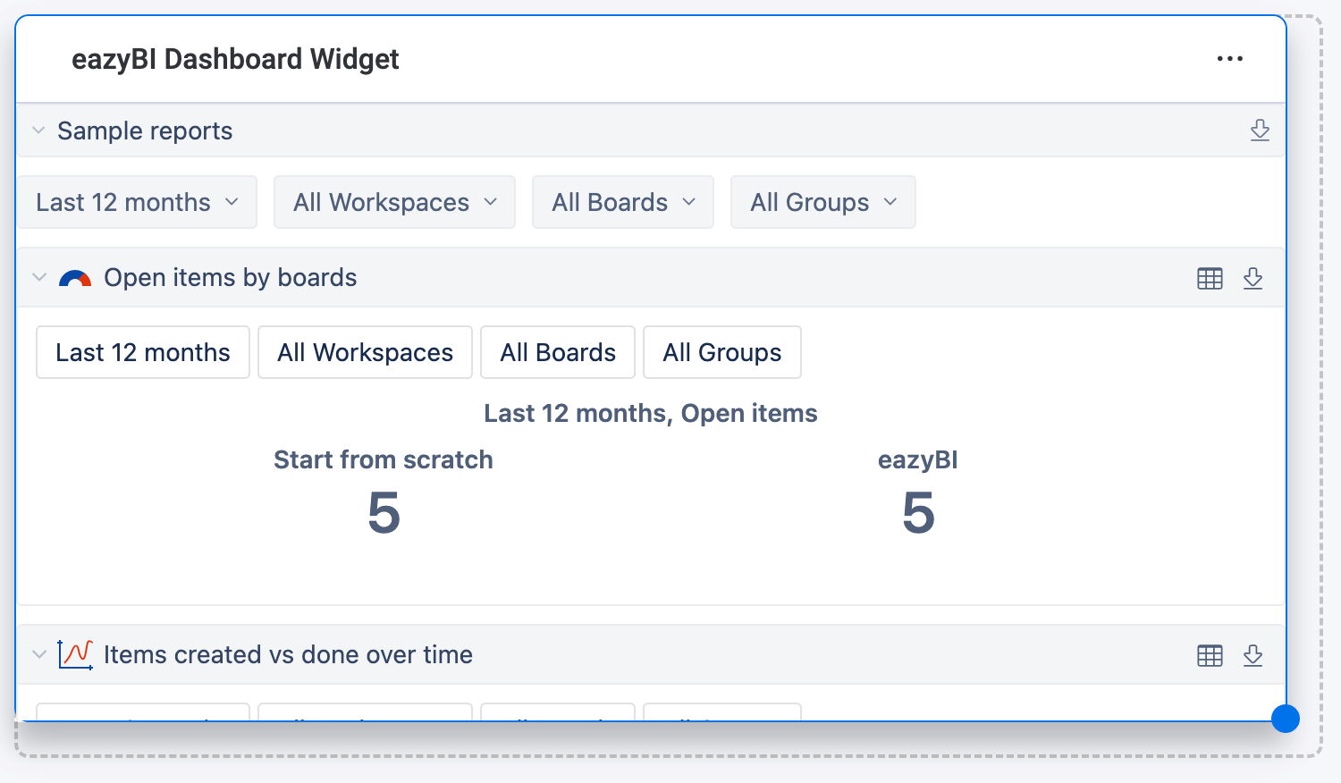 Publish in monday.com dashboards