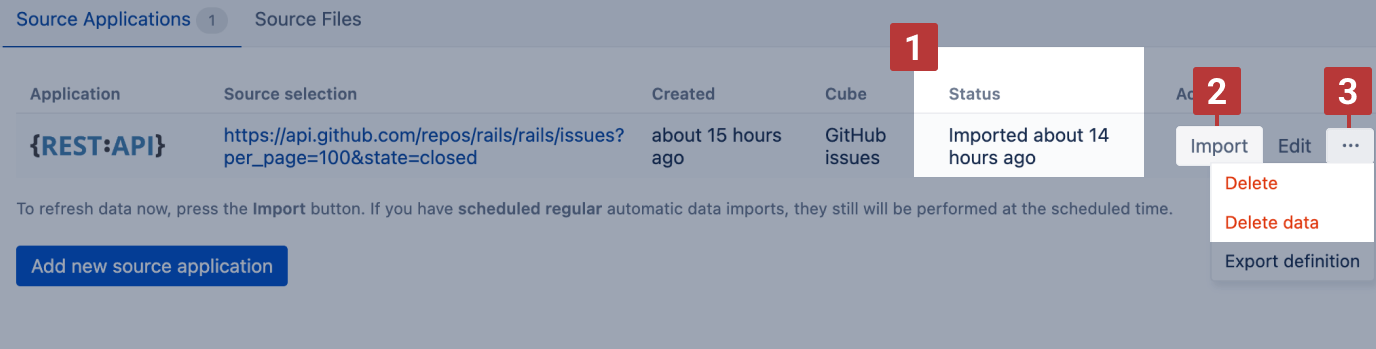 Import from REST API