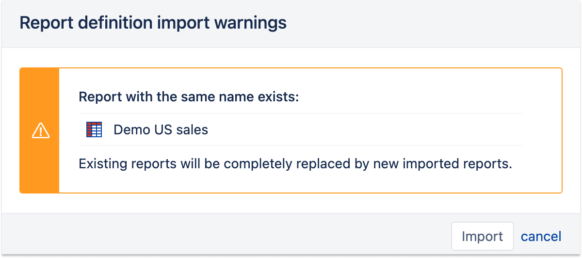 Export And Import Report Definitions